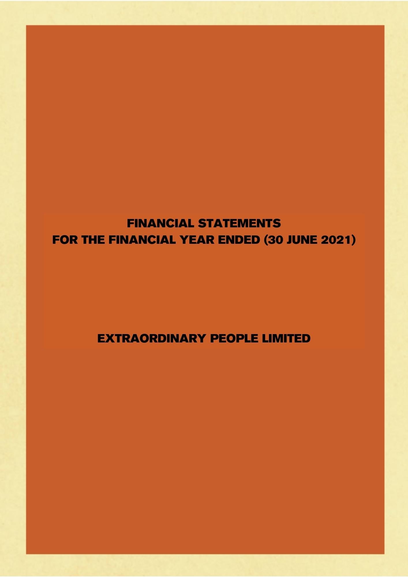 Our Reports - Extra•Ordinary People